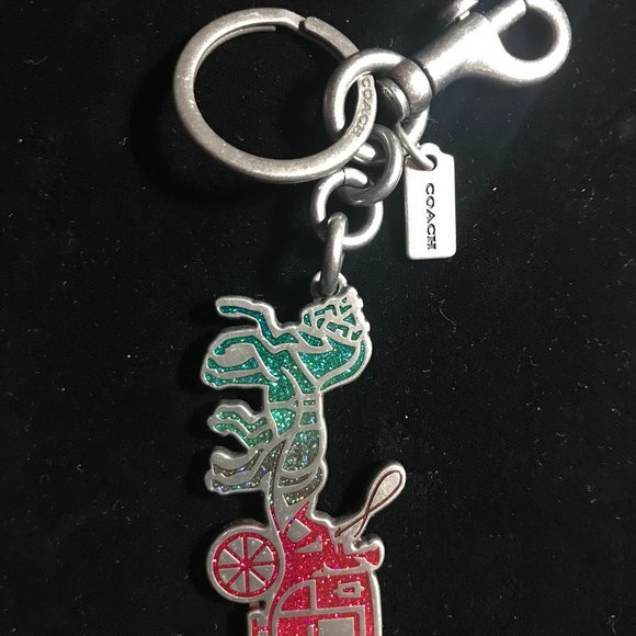 Coach | Jewelry | Coach Horse And Carriage Keychain | Poshmark